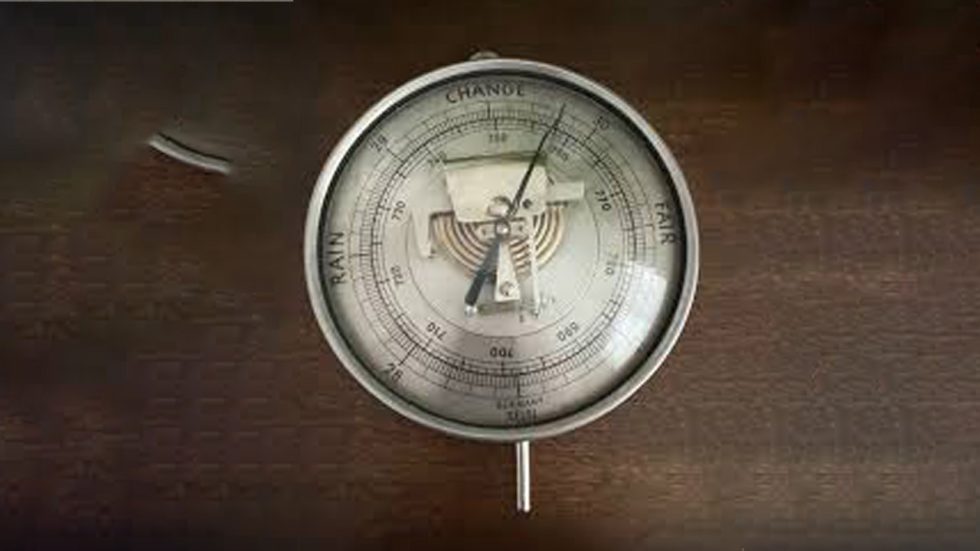 Barómetro aneroide profesional preciso para mediciones