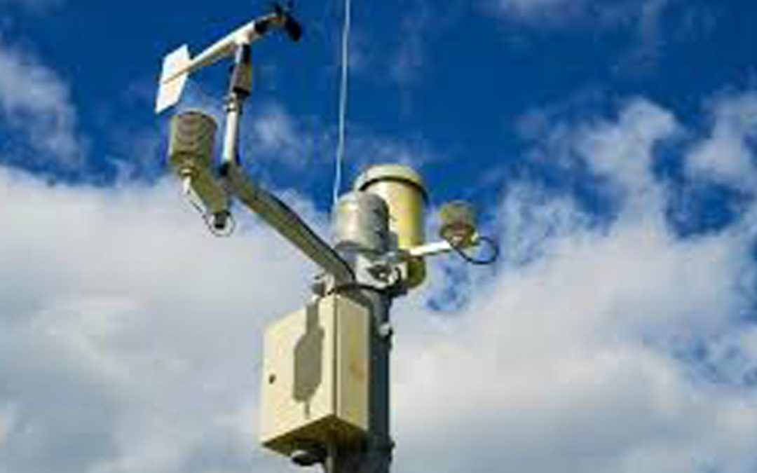 Estación de presión atmosférica y clima confiable